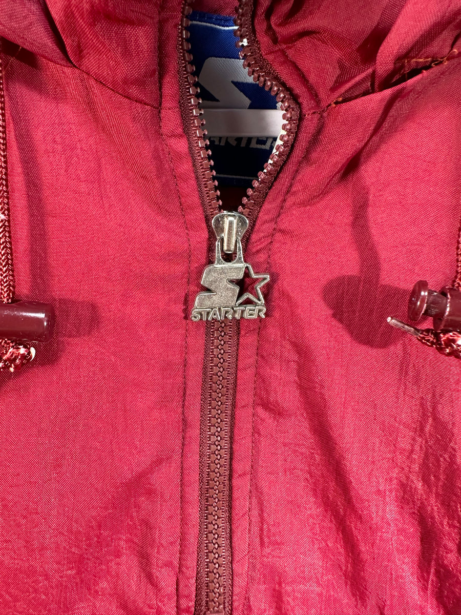 Vintage Alabama X Starter Puffer Pullover Jacket Large – Alabama VTG