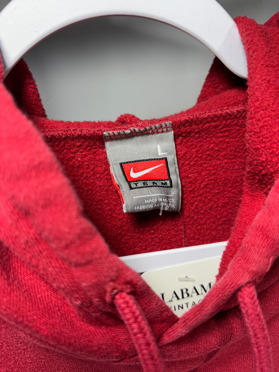 Alabama X Nike 2000's Crimson Hoodie Sweatshirt Large – Alabama VTG