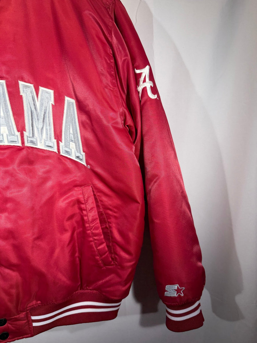 Alabama X Starter Crimson Bomber Jacket Large – Alabama VTG